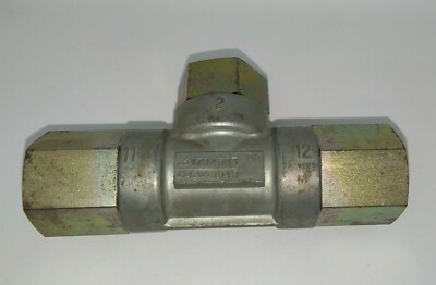 Wabco 4342080010 Westinghouse Double Check Valve 2 Way Multiport Valve ...