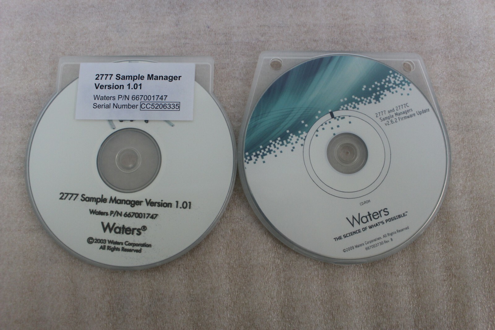 Waters 2777 Sample Manager V 1.01, PN 667001747 w/V2.6.2 Firmware ...