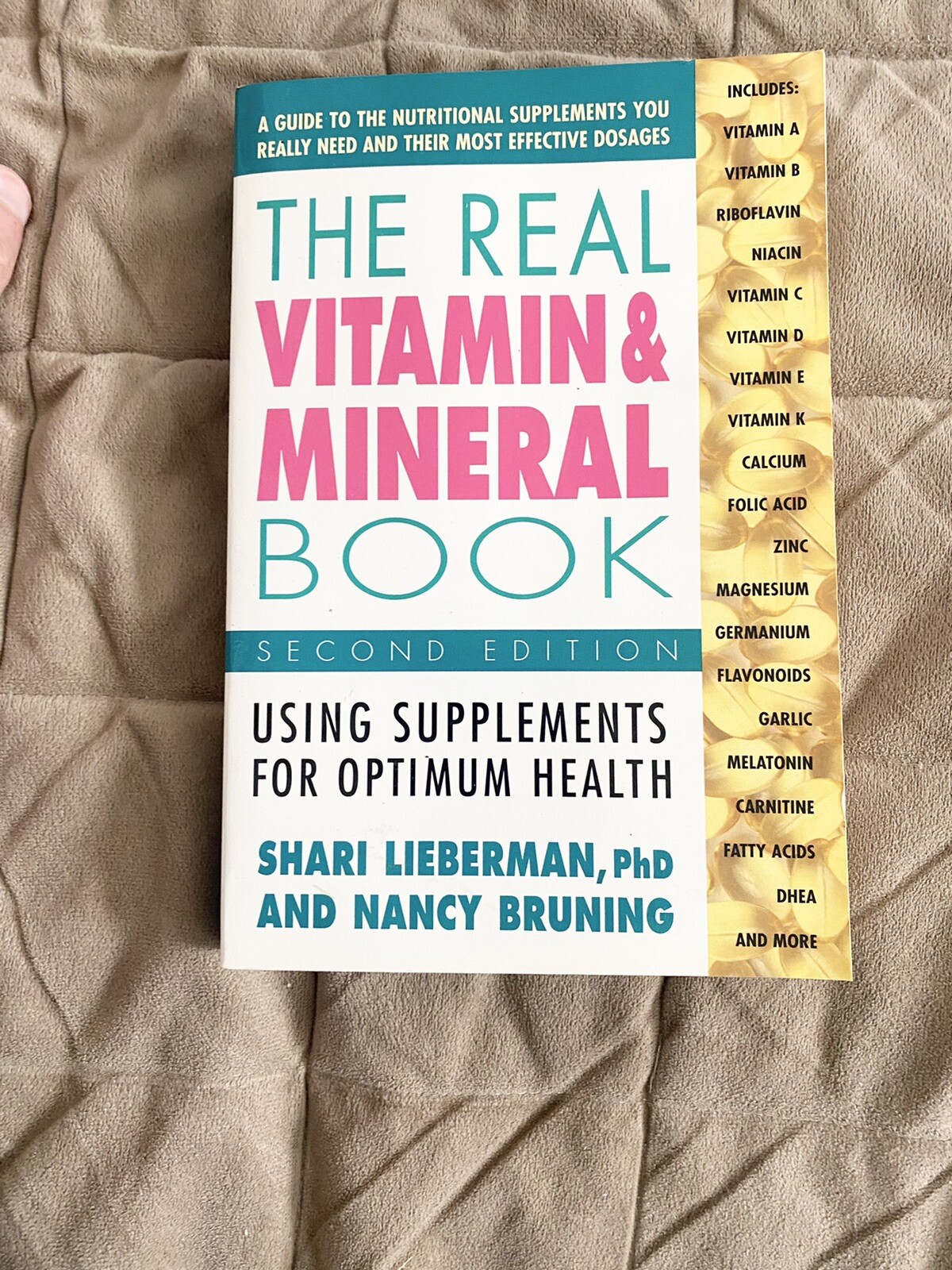 📒The Real Vitamin and Mineral Book: Using Supplements for Optimum ...