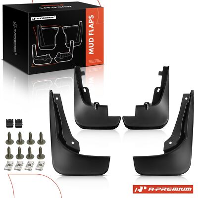 Set of 4 Splash Guards Mud Flaps Mudguard Front & Rear for Audi Q5 2009 ...