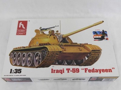 1/35 Hobbycraft Iraqi Russian T-59 Fedayeen Battle Tank Plastic Model ...