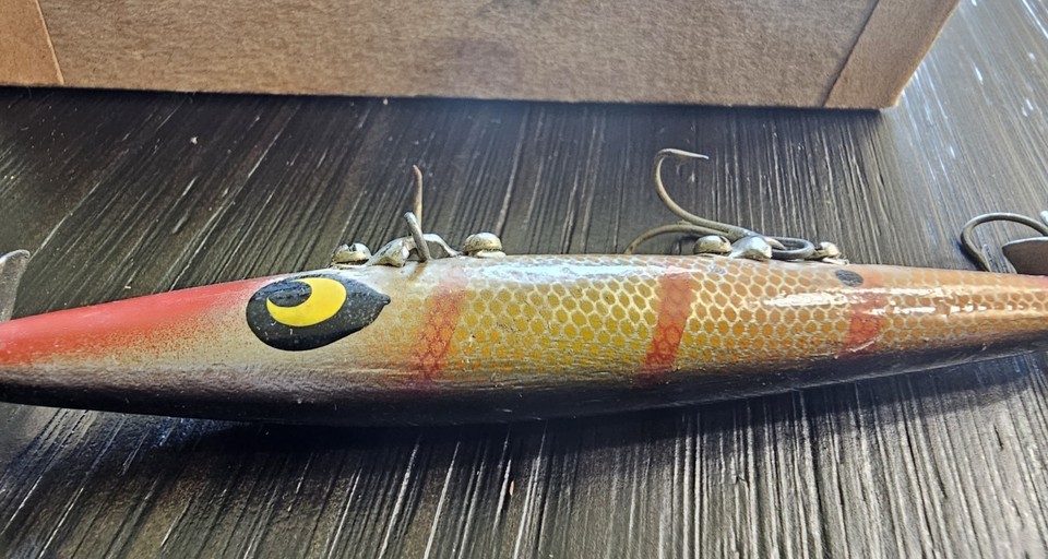 Smithwick Vintage Lure No. F 208 Horse Floater NOS in Org Box STUNNING ...