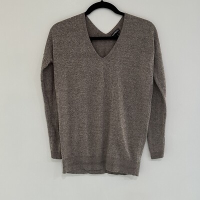 Express V-neck Sweater Women's Size Small Lightweight Pullover Long ...