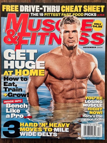 MUSCLE & FITNESS Magazine | December 2004 | David Rylah | No Label | eBay