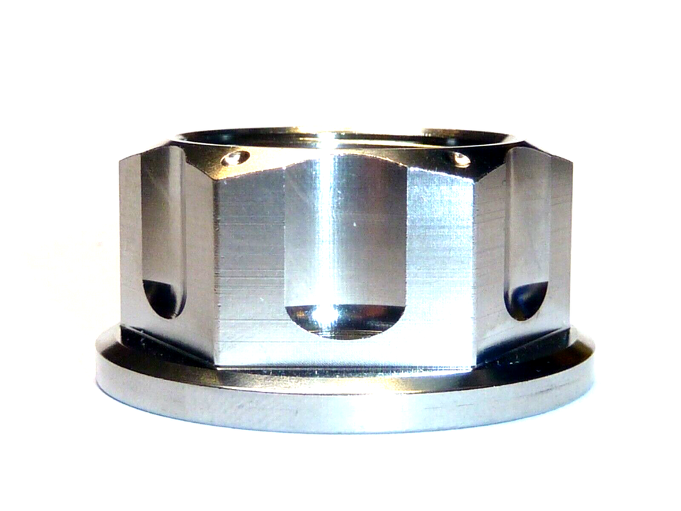 SUZUKI GSX-R600 1997-2010 TITANIUM REAR AXLE FLANGED NUT RACE SPEC NO ...