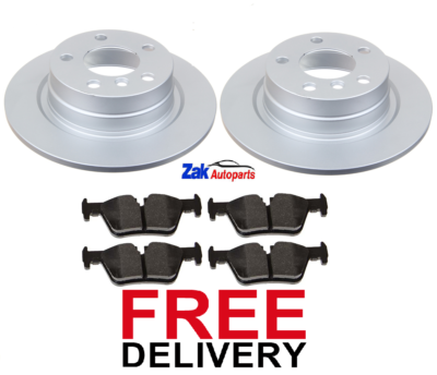 FOR BMW 114 116 118 F20 F21 (2010-2016) REAR BRAKE DISCS & PADS SET ...
