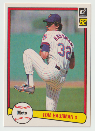 1982 Donruss Baseball #301 Tom Hausman - New York Mets | eBay