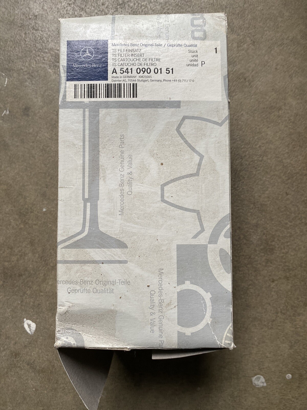 MERCEDES-BENZ A5410900151 - Fuel filter cross reference