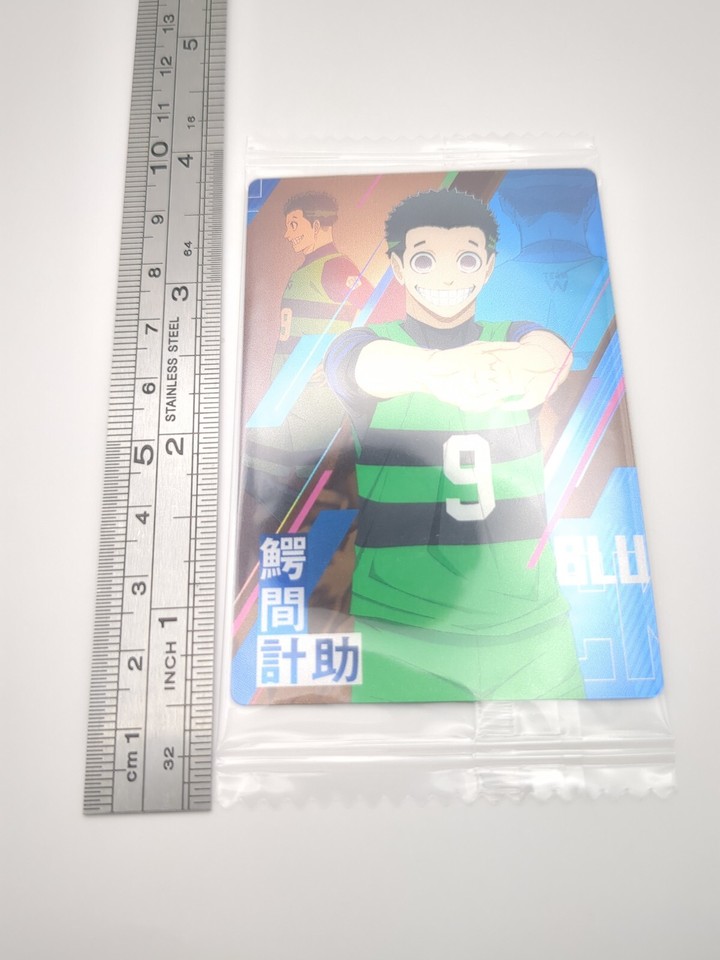 Keisuke Wanima R 2-18 wafer card UnOpen Blue Lock Plastic BANDAI TCG ...