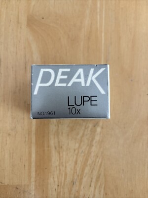 PEAK No.1961 Lupe Handheld Portable Magnifier 1961-10X Negative Film ...