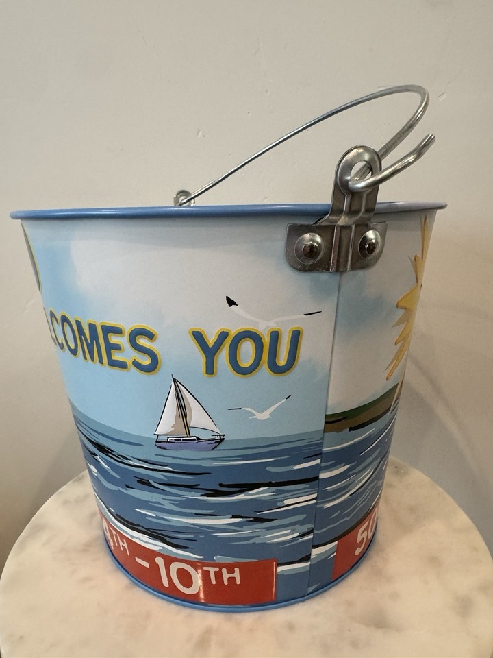 Jaws 50th Anniversary Popcorn Shark Chum Bucket July 4th Regatta Amity ...