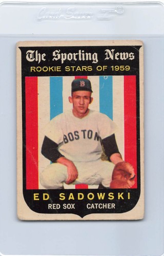 1959 Topps #139 Ed Sadowski Red Sox VG *6354 | eBay