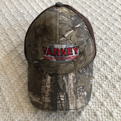 Varney Buick GMC Mazda Baseball Cap Camo Bangor Maine Dealership Hat ...