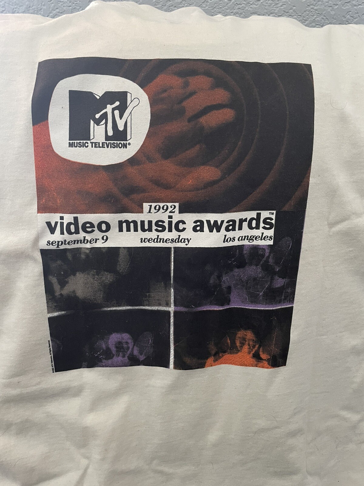 1992 Mtv Awards Vintage Tee, Single Stitch XL, 100% C… - Gem