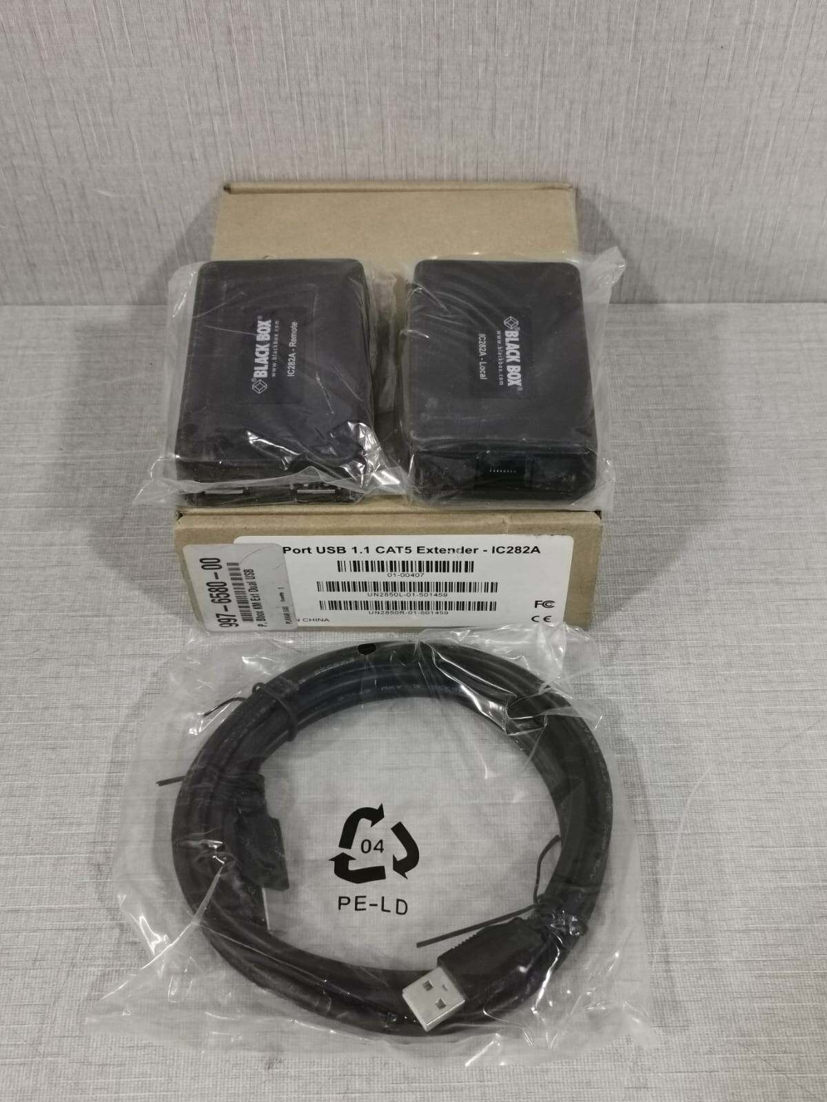 BLACK BOX 2-PORT USB 1.1 CAT5 EXTENDER -IC282A | eBay