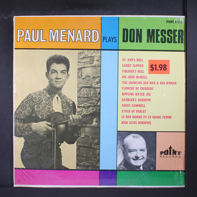 PAUL MENARD: plays don messer POINT 12" LP 33 RPM Canada | eBay