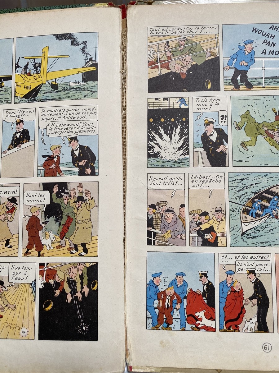 Tintin Comics French