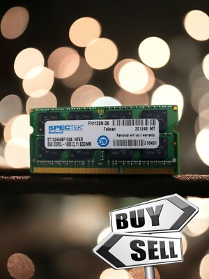 SpecTek RAM PC Portable 8GB DDR3L-1600 CL11 #201 | eBay