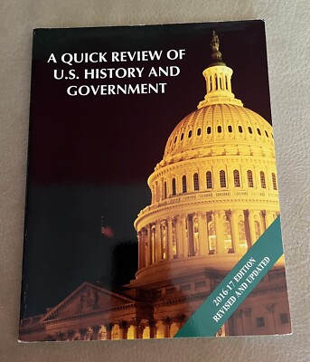 A Quick Review of U. S. History and Government by Stuart Zimmer, James ...