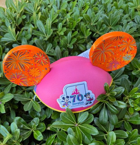Disneyland 70th Anniversary Mickey Mouse Cast Member I was hEar! Hat | eBay