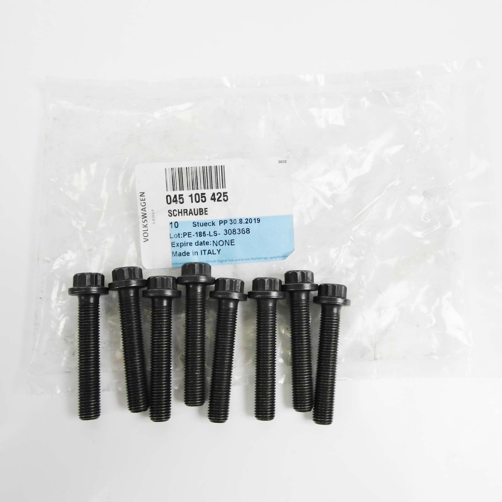8x Original Connecting Rod Bolt for VW Audi Skoda Seat 1,6 1,9 2,0 Tdi ...
