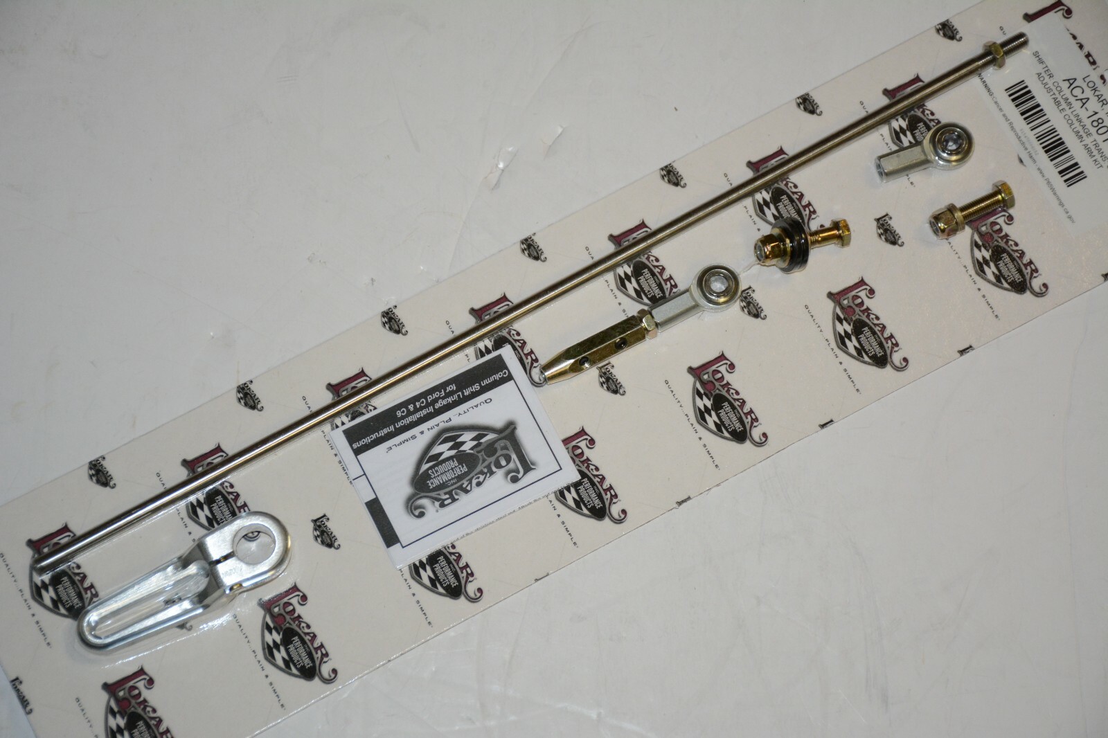 Lokar Aca-1801 Billet Adjustment Column Shift Linkage Kit Ford C4 C6 ...