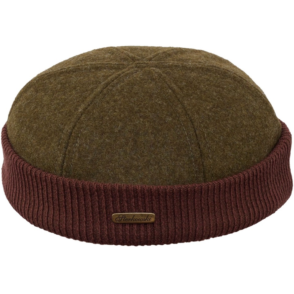 Sterkowski NAVY WATCH Woolen Cloth Beanie Cap Winter Docker Fisherman ...