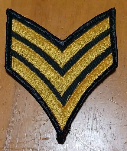 US Army Sergeant Rank Chevron Patch | eBay