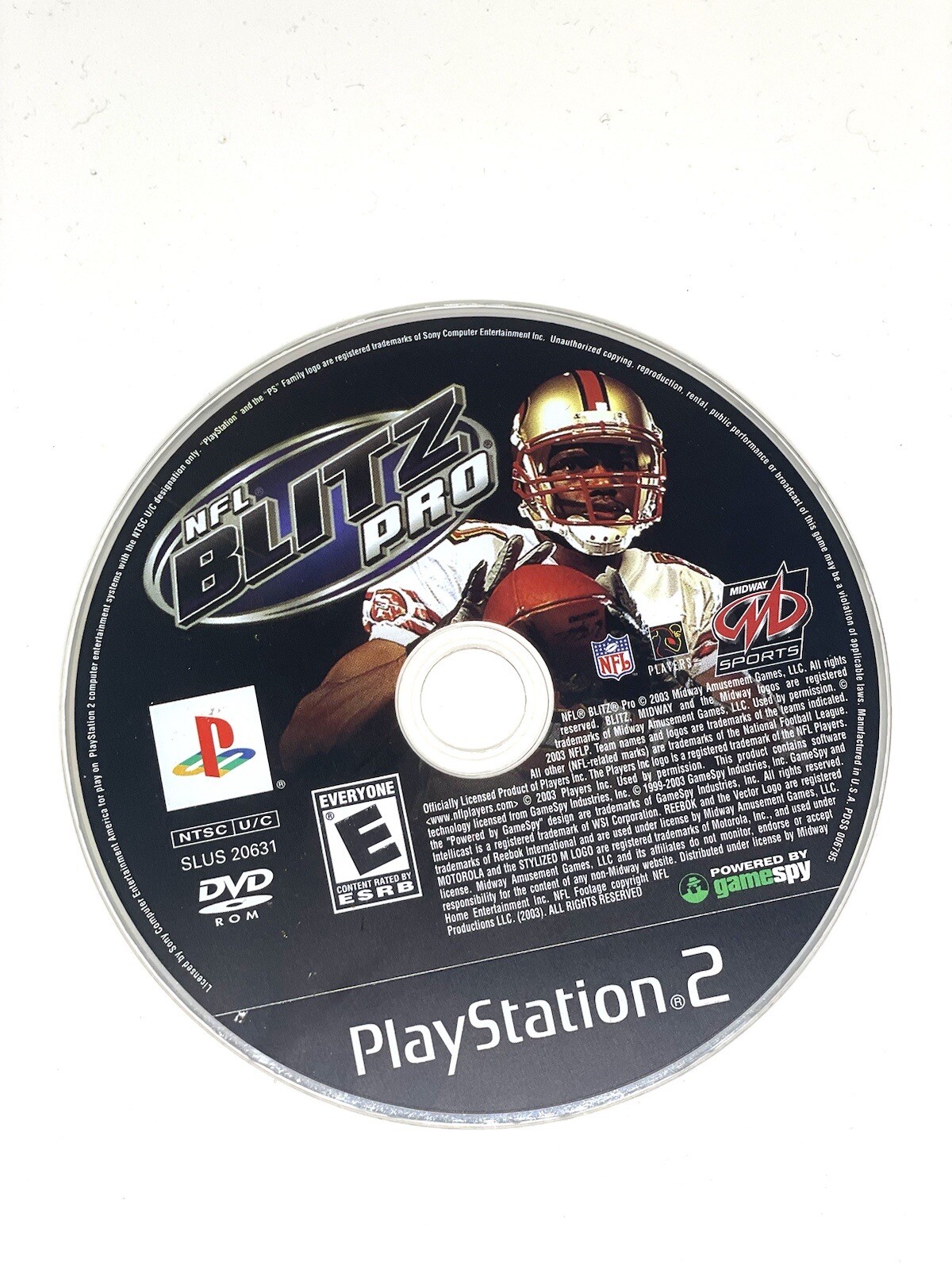 NFL Blitz Pro PlayStation 2 PS2 Video Game Disc Only Clean Tested Free ...