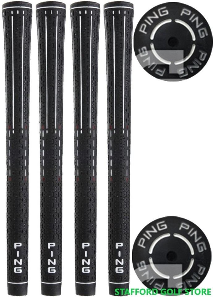 Ping 360 ID-8 Golf Grips Standard Size Core 60 Round Black/White ...