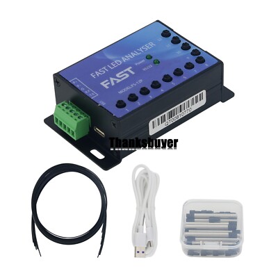 12-CH Calibration Fast LED Analyzer HSI/RGB/XY Chroma/Main Wavelength ...
