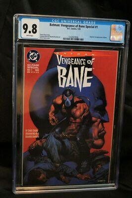 Batman: Vengeance of Bane Special #1 CGC 9.8 DC 1993 1st Bane! M6 126 ...