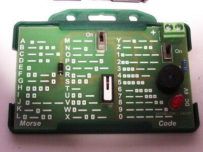 Morse Code Practice Sounder with key, Ham radio solder KIT | eBay