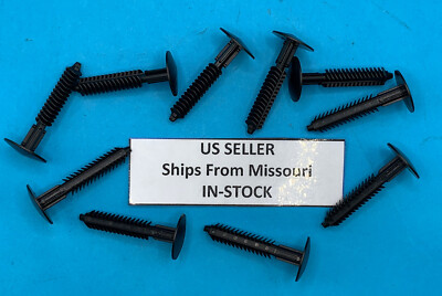 (Pack of 10) Push In Rocker Panel Molding Retainer Clips for Ford ...