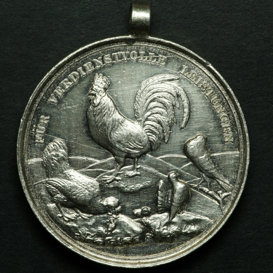 GEFLÜGEL: Medaille am Henkel. VEREIN FÜR GEFLÜGELZUCHT STRAUBING ...