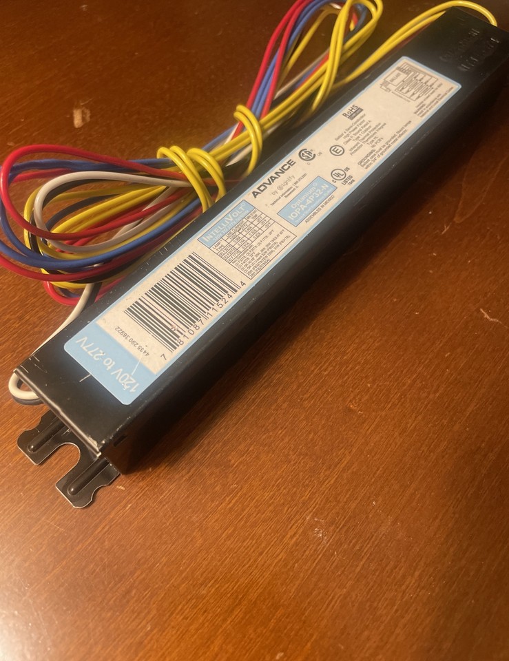 Philips Advance IntelliVolt 120V-277V Optanium IOPA-4P32-N Ballast T8 ...