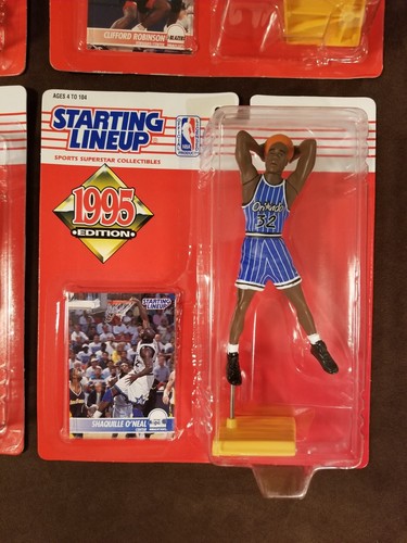 🏀1995 KENNER SLU Starting Lineup NBA🏀Orlando Magic ~ Shaq SHAQUILLE O ...
