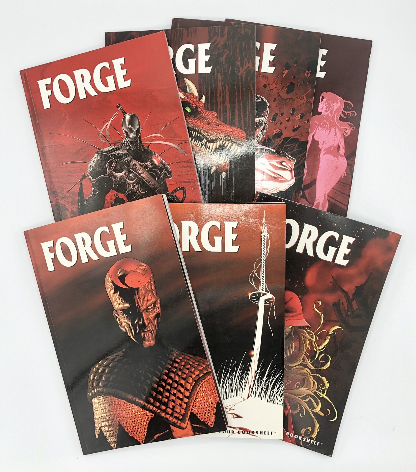 LOT of 7 | FORGE Vol 1 2 3 4 5 6 7 CrossGen Comics (PAPERBACK TPB) | eBay
