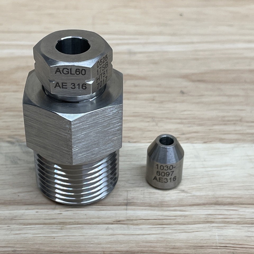 Water Jet Adapter, Flow Int’l # A-4691, F160M96B3, 316SS | eBay