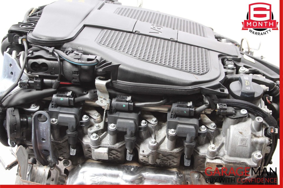12-16 Mercedes E350 GLK350 C350 M276 V6 3.5L Complete Engine Assy RWD ...
