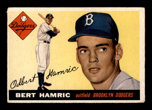 1955 Topps #199 Bert Hamric RC VG X3183767 | eBay
