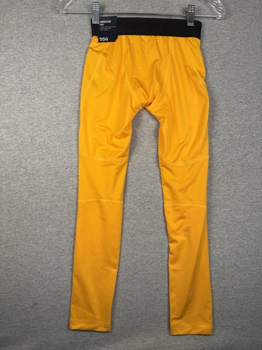 DSG Compression Tights Womens Size M 10-12 Yellow Form Fitting Base ...