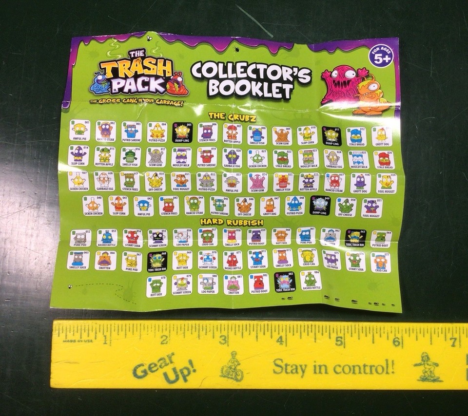 Collectible Trash Pack/ Grossery Gang Mini Squish Toy Lot Monster ...