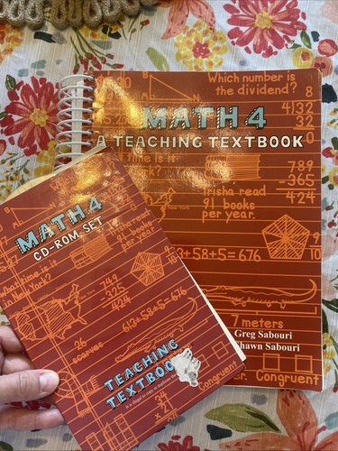 teaching textbooks math 4 DVD Abd Student Book 4th Grade Mathematics ...