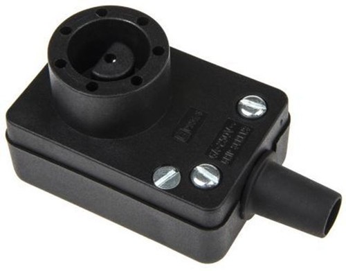 Bulgin Power Connector Cable Mount Socket, 8, Screw Down Termination ...