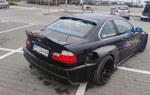 E46 ducktail trunk Spoiler M3 bmw e46 sedan Spoiler lip JDM style | eBay