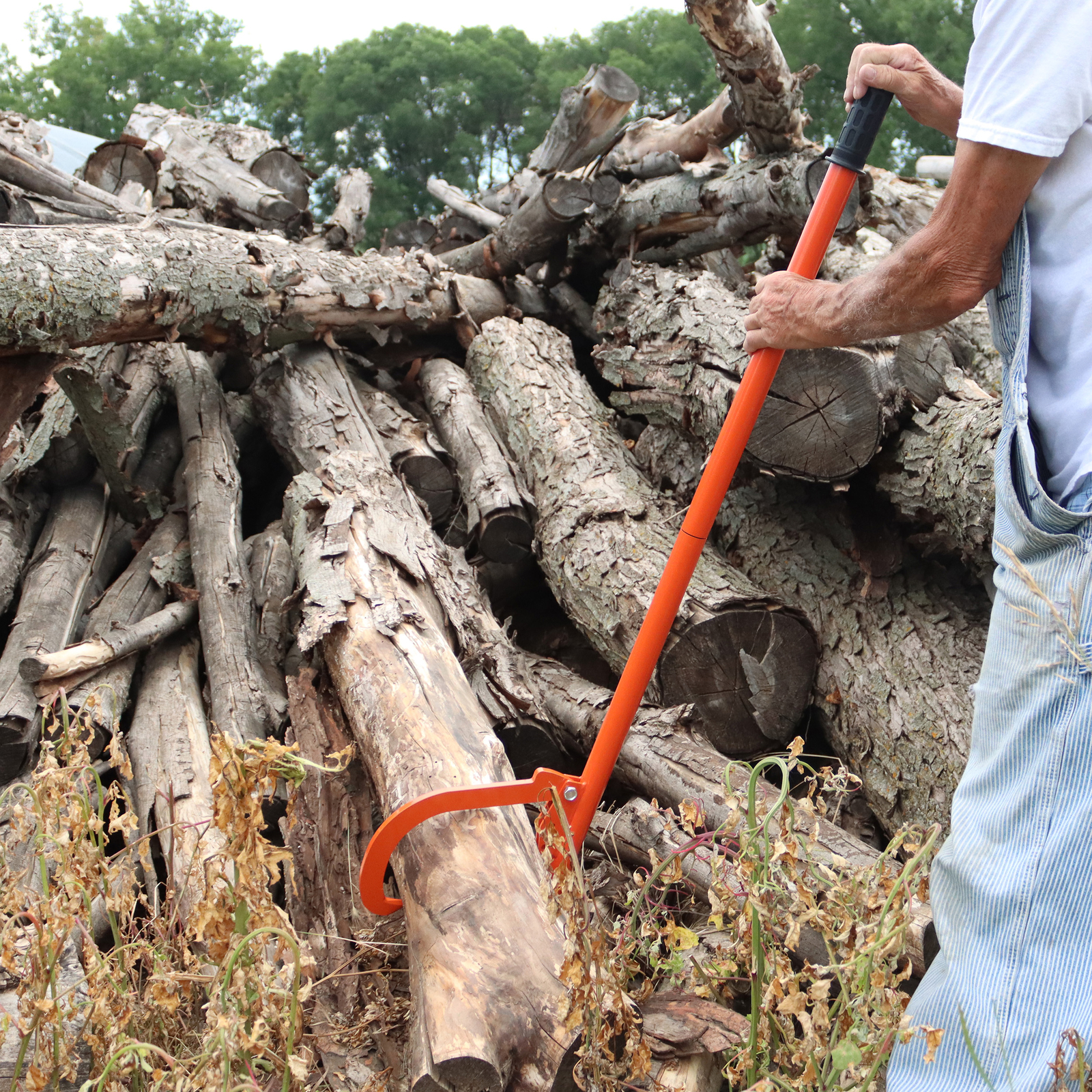 Felled Cant Hook Logging Tool 48in - Log Roller Tool Lifter Like Log ...