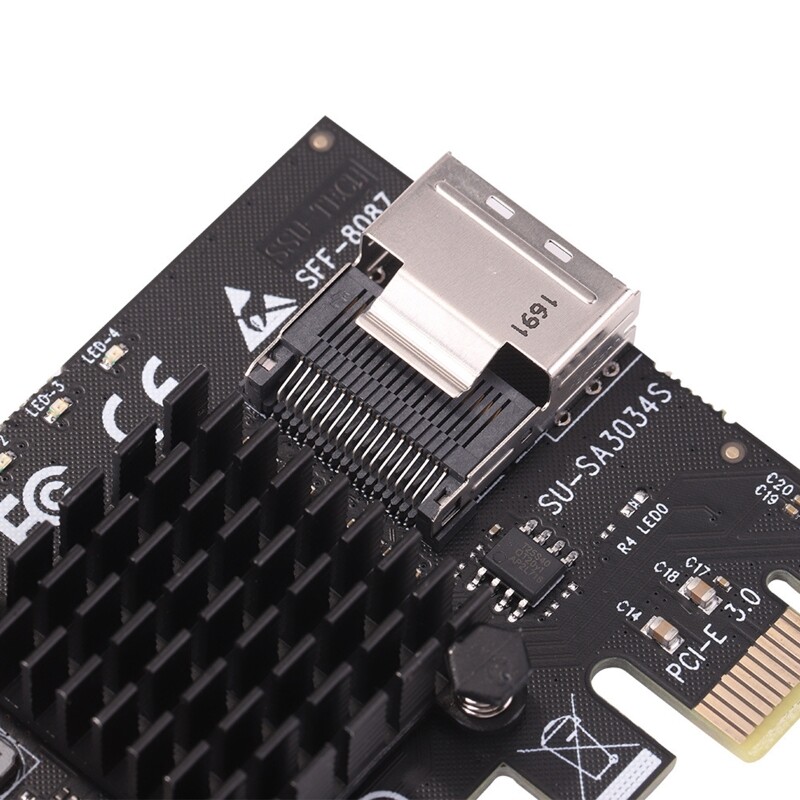 PCIe X1 Mini SSD SATA3.0 Expansion Card PCI for Mini ATA SSD Adapter | eBay