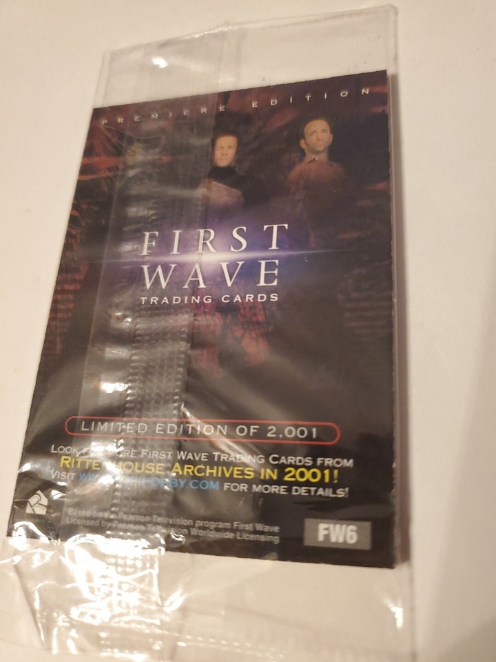 FIRST WAVE TV SHOW 6 CARD PREMIERE EDITION PREVIEW SET 2001 FW1-FW6 ...
