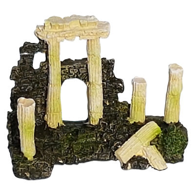 Roman Greek Columns Ruins Aquarium Fish Tank Ornament Decoration ...